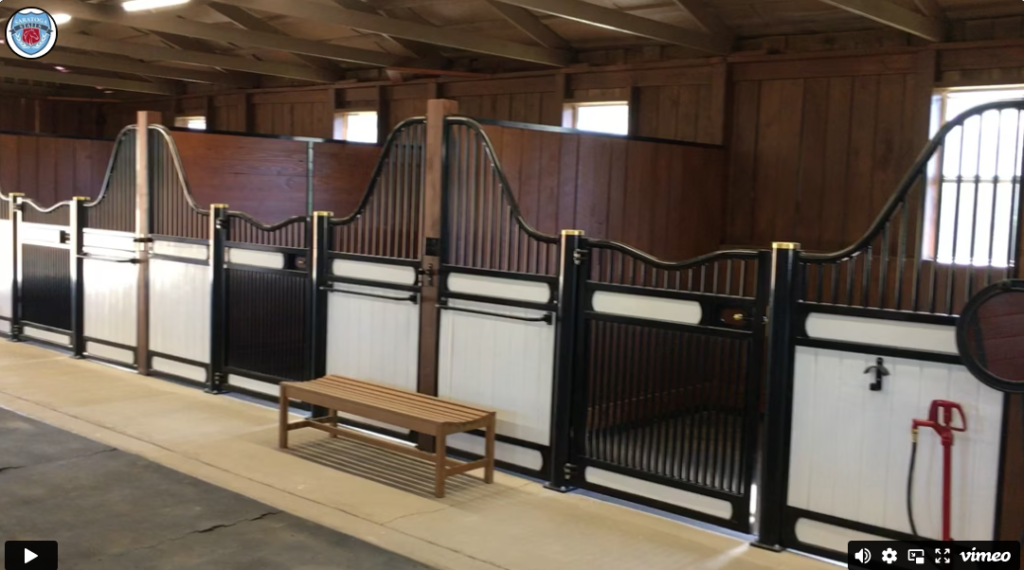 Videos of Horse Stalls, Dutch Doors, Stall Doors, Flooring and more
